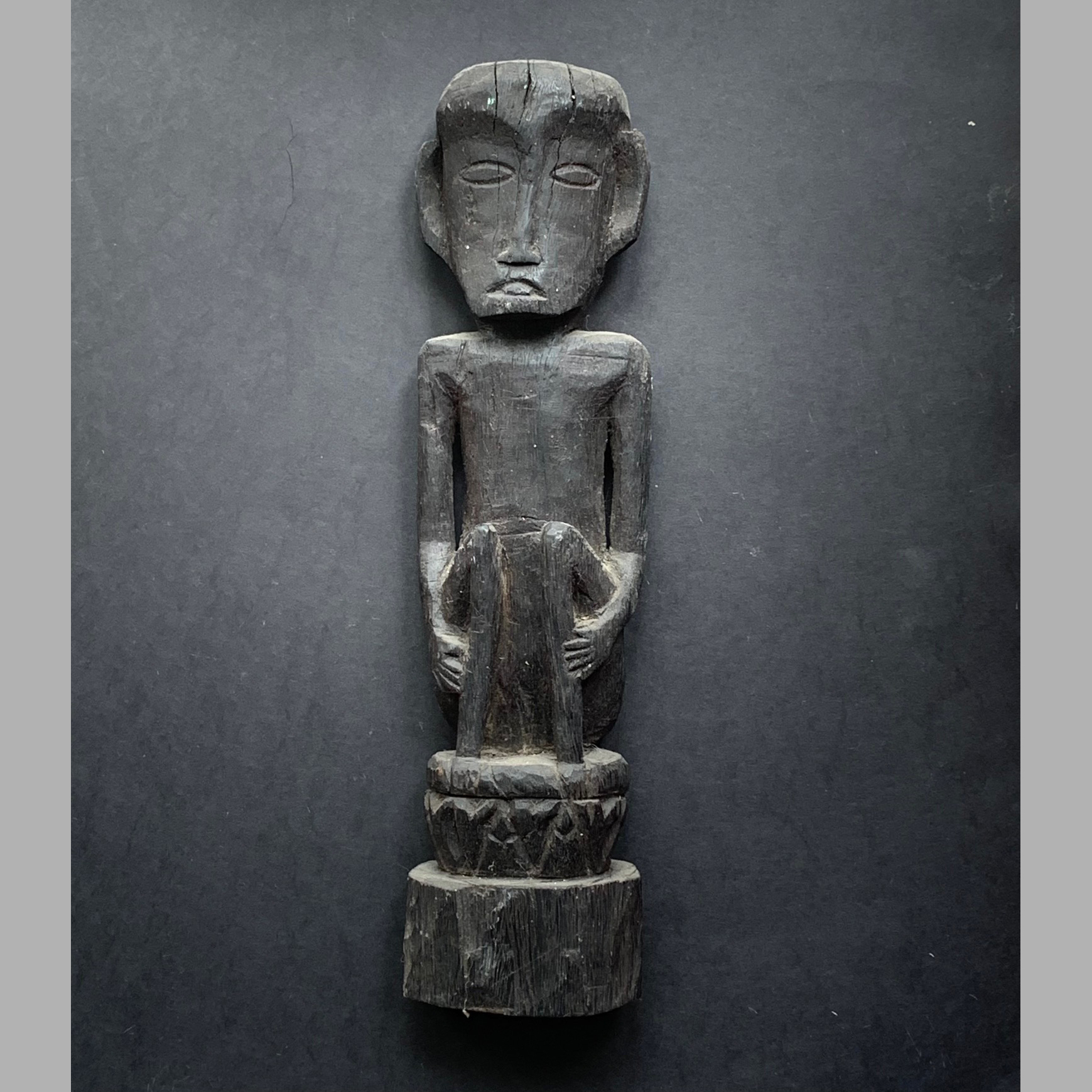 Primitive Tribal Punan Guardian Figure – Artefact Store
